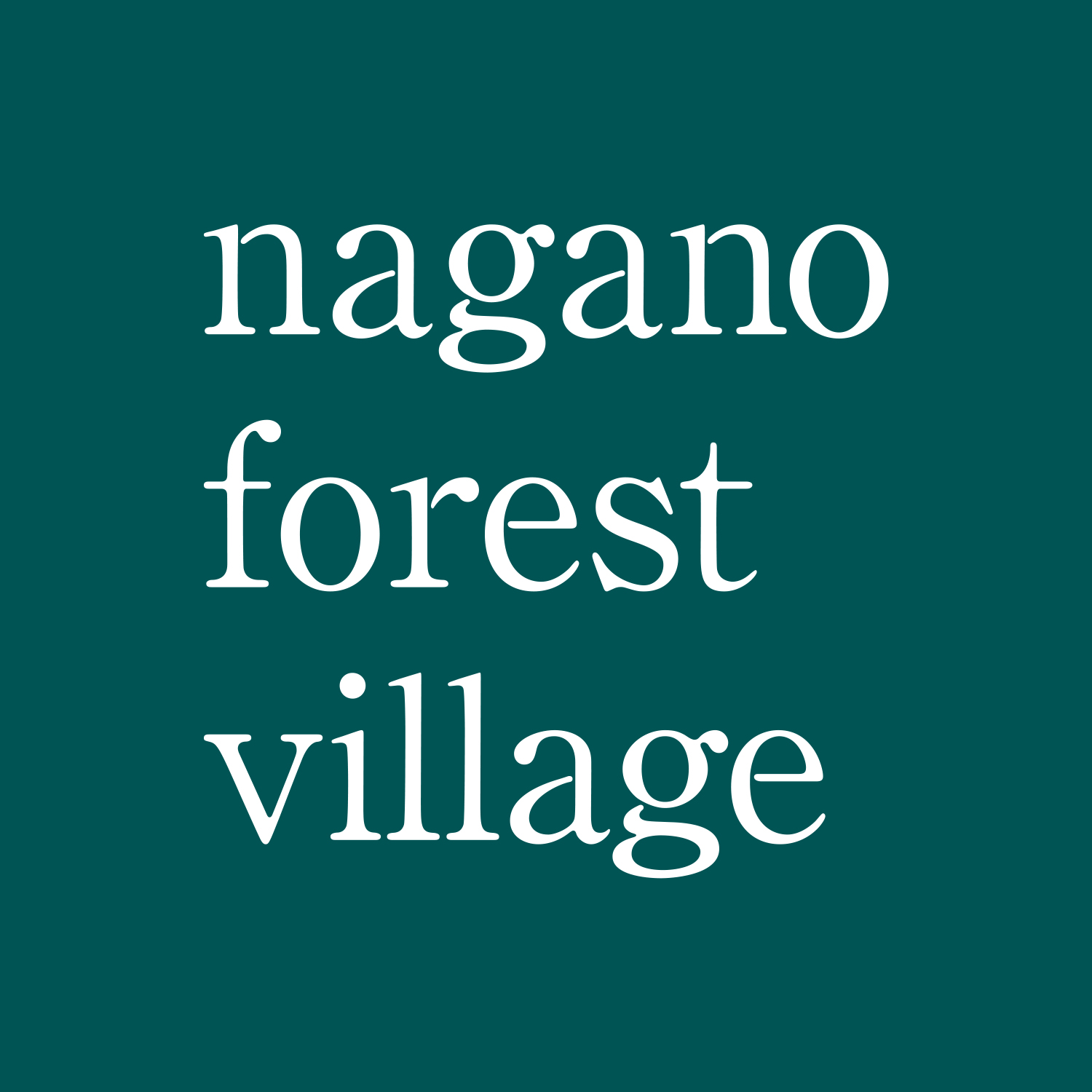 nagano forest village LOGO | 株式会社KICHI